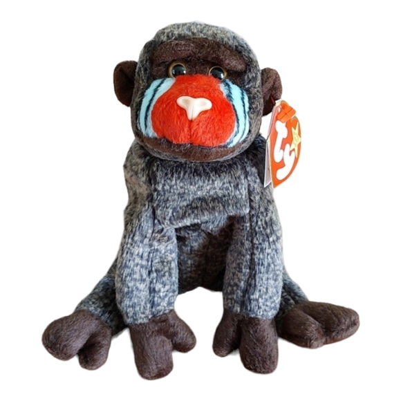 Ty | Toys | Vintage Ty The Beanie Baby Collection Cheeks The Baboon ...